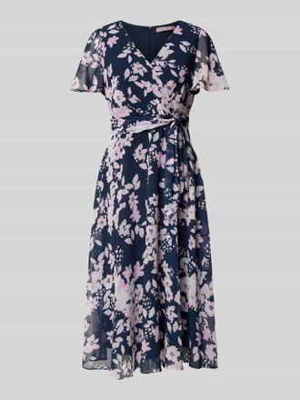 Christian Berg Cocktail Cocktailkleid in Wickel-Optik