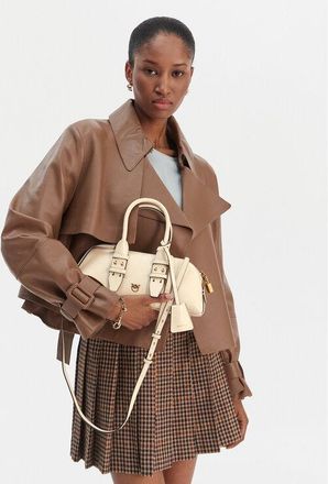 Pinko Handtasche Bowling Bag Baguette AI 25-26 105334 A2VW &Eacute;cru