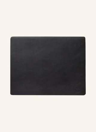 Lind DNA Linddna Tischset Square L Aus Leder schwarz