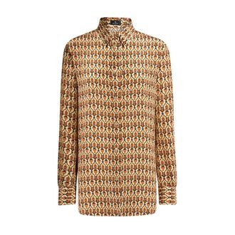 Etro Camisa Seda Natural Estampado Combi - - Blouses & Shirts - Damen - Mehrfarbig - 2XS