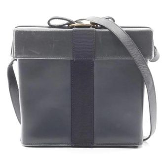Ferragamo Sac bandouli&egrave;re en cuir Pre-owned - Femme - Pre-owned - Bleu - Taille: ONE Size