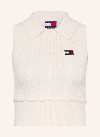 Tommy Jeans Stricktop beige