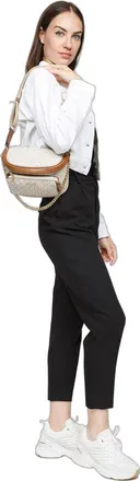 Michael Kors Crossbody Bag - Beige