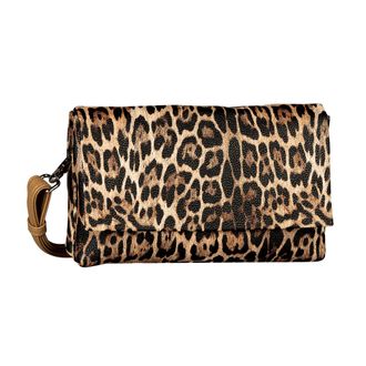 Gabor Salara Damen Abendtasche Clutch Klein Braun