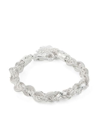 Emanuele Bicocchi bracelet à design tressé médium - Argent
