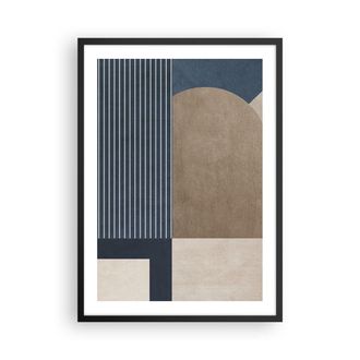 Arttor Wandposter Art Prints 50x70cm Poster Schwarzrahmen Minimalismus Abstraktion St&uuml;ck K&uuml;che Wanddeko Bild Wand Kunstdruck Deko Wandbilder Dekoration Wohnz