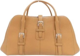 Loewe Sac bandouli&egrave;re Senda en cuir Pre-owned - Femme - Pre-owned - Brun - Taille: ONE Size