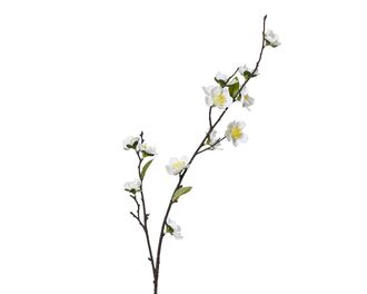 Decoris Künstlicher Kirschblütenzweig 70cm - Kunstzweig Kirschblüte - Kirschzweige Blütenzweig Dekozweige - Kunstblumen Deko Zweig - Hochzeitsdeko Frühlingsde