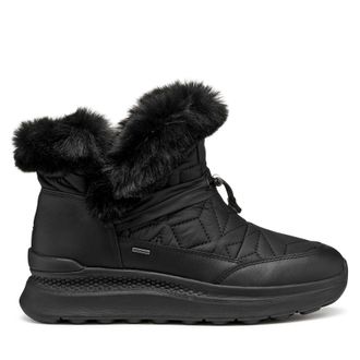 Geox Schn&uuml;rschuhe Geox D Spherica Actif X2 D46WPB 0FU85 C9999 Schwarz