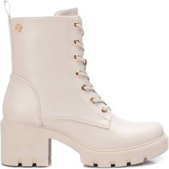 Xti Bottines Femme Beige - Chaussures confortables et polyvalentes - Mode décontractée - Modèle 14184002 (Taille36)