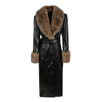 Stand Studio Estella Coat - - Jackets - Damen - Schwarzk - S