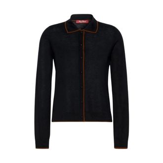 Max Mara Cardigan en maille - Femme - Pulls - Bleu - Taille: 40 FR