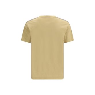 Burberry Mens Beige Cotton T-Shirt