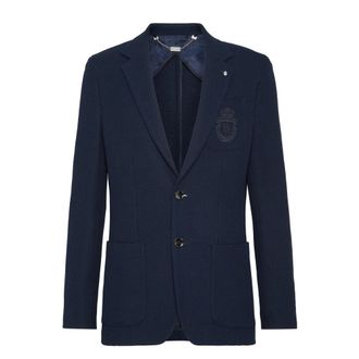 Billionaire Boys Club Circular Knitting Blazer - - Jackets - Herren - Blau - S