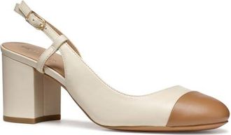 Geox Femme D VIRNILISA 65 A Pompe, Papyrus/Beige, 39.5 EU