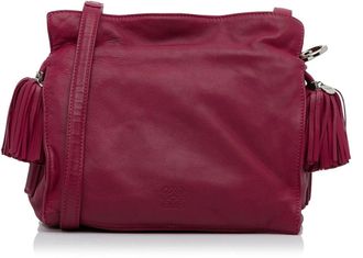 Loewe Hobo Bags - Small Leather Flamenco Crossbody Bag - Gr. unisize - in Gold - f&uuml;r Damen