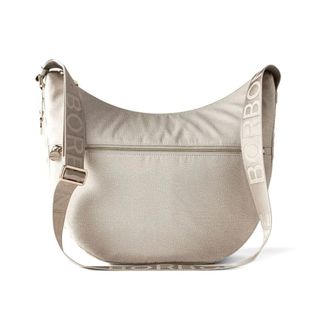 Borbonese Femme, Sacs, Beige, Taille: ONE Size Luna Bag Middle