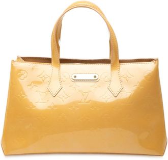 Louis Vuitton Crossbody Bags - Monogram Vernis Wilshire PM - Gr. unisize - in Braun - f&uuml;r Damen