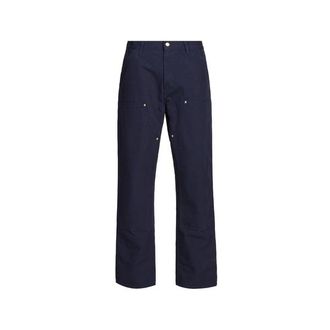 Carhartt Work in Progress Pantalon droit uni en coton