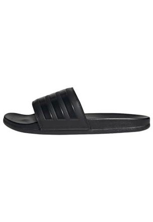 adidas Mixte Adilette Comfort Slides TOBOGGANS, Core Black/Core Black/Core Black, 47 EU