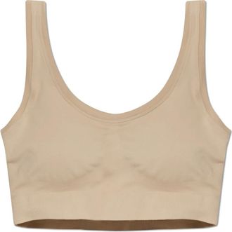 Hanro Femme, Sous-v&ecirc;tements, Beige, Taille: 44 FR Touch Feeling Brassi&egrave;re Crop Top Rembourr&eacute;e