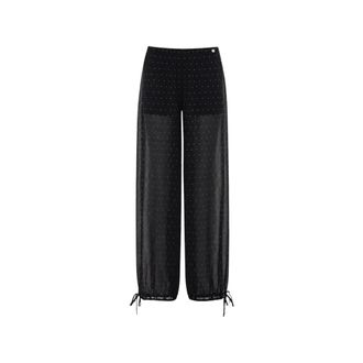 Liu Jo Weite Hosen - - Trousers - Damen - Schwarzk - S