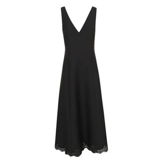 Valentino Garavani Crepe Couture Midikleid - - Dresses - Damen - Schwarzk - XS