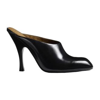 Khaite Schwarze Leder-Stiletto-Sandalen - - Shoes - Damen - Schwarzk - 39 EU