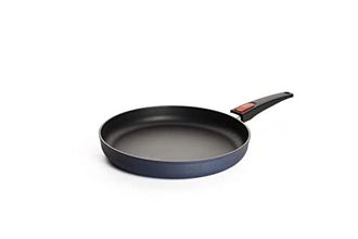 Woll Diamond Lite po&ecirc;le en fonte - Induction-, &Oslash; 30 cm, hauteur 5 cm, avec manche amovible - Convient &agrave; tous les types de cuisini&egrave;res, antiadh&eacute;sif, fonte d