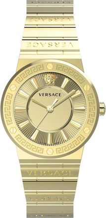 Versace Greca Logo 38 mm - - Accessories - Damen - Gelb - ONE SIZE