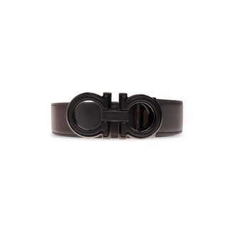 Ferragamo Doppelt verstellbarer Wendeg&uuml;rtel - - Accessories - Herren - Braun - 100 CM