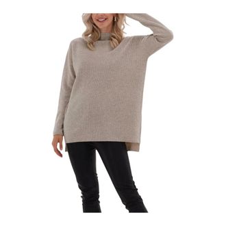 Knit-ted Amaka Pullover Damen Pullover Weste - - Knitwear - Damen - Beige - XS