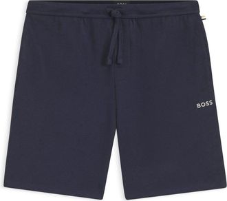 HUGO BOSS Jersey-Shorts aus einem Baumwoll-Mix mit Waffelstruktur in