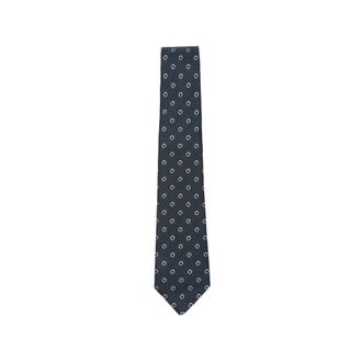 Canali Geometrische Krawatte - - Accessories - Herren - Blau - ONE SIZE