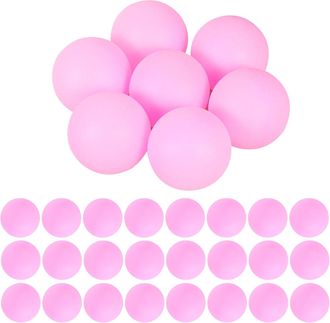 Pretyzoom 150 Stück Nahtlose Pinke Tischtennisbälle Langlebige Trainings Wettkampf bälle für Partyspiele Teambuilding und Unterhaltung Vielseitig Einsetzbar für