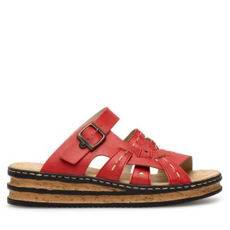 Rieker Pantoletten Rieker 62976-33 Rot
