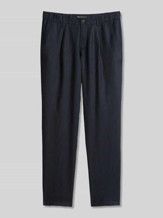 Marc O'Polo Tapered Leinenhose mit G&uuml;rtelschlaufen Modell OSBY JOGGER