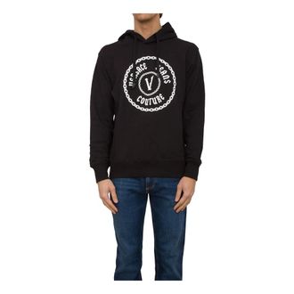 Versace Jeans Couture Stylischer Sweatshirt f&uuml;r einen Trendy Look - - Sweatshirts & Hoodies - Herren - Schwarzk - 2XL