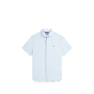 Tommy Hilfiger Chemise droite &agrave; logo en lin