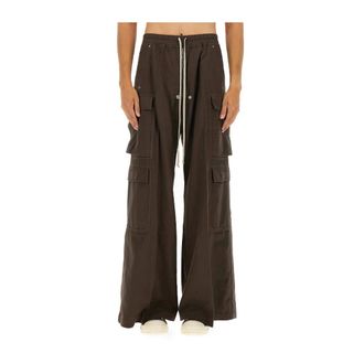 Rick Owens Homme, Pantalons, Brun, Taille: XL Double Cargo Jumbo Belas