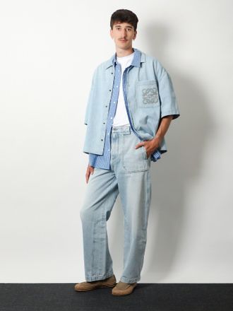 Loewe Mens Jeans Paulas Ibiza Cotton Blue
