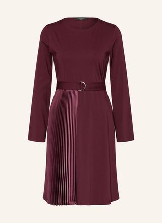 Max Mara Weekend Max Mara Kleid Alamo Mit Plissee rot