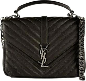 Saint Laurent Sac bandouli&egrave;re Pre-owned - Femme - Pre-owned - Noir - Taille: ONE Size