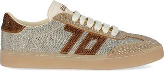 Back70 Back70, Femme, Chaussures, Gris, Taille: 38 EU Glam Strass Shiny Baskets