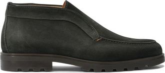 Santoni Herren, Schuhe, Grün, 42 1/2 EUGröße