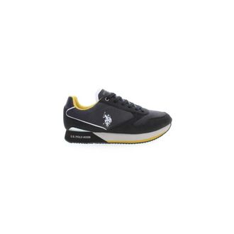 U.S.Polo Association Polyester-Sneaker mit gepolsterter Sohle - - Shoes - Herren - Schwarzk - 45 EU