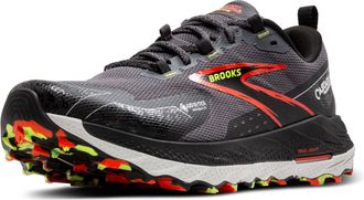 Brooks Herren Cascadia 18 GTX Sneaker, Blackened Pearl Black Tomato, 40.5 EU