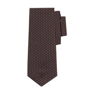 Brooks Brothers Polka Dot Silk Tie - - Accessories - Herren - Braun - ONE SIZE