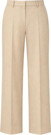 Max Mara Femme, Pantalons, Beige, Taille: 40 FR Pantalon Palazzo