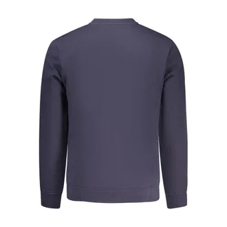 Napapijri Logo-Embroidered Cotton Sweatshirt - Blue
